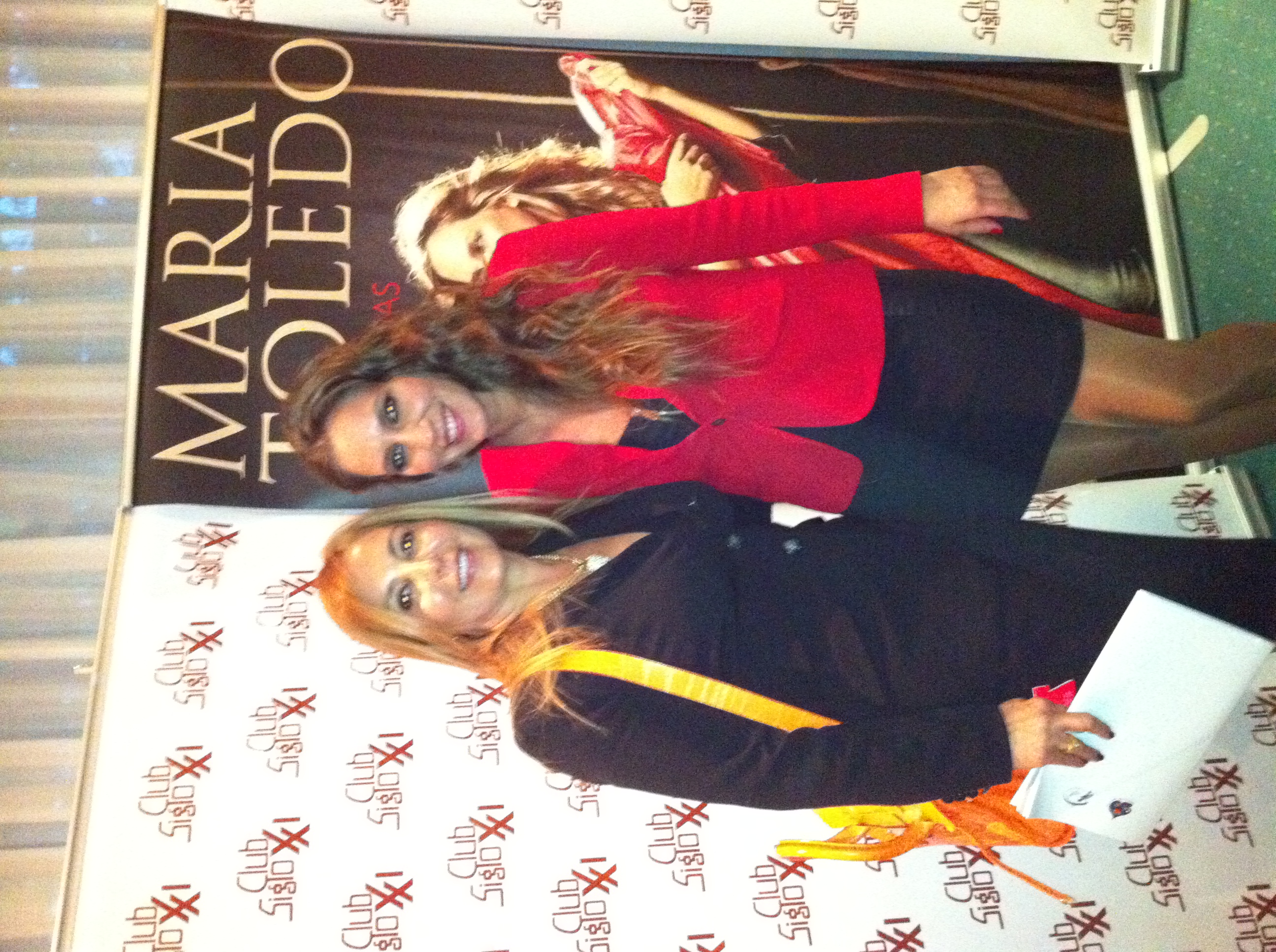 Emilia Zaballos acude al estreno del disco de María Toledo en el Club S ...